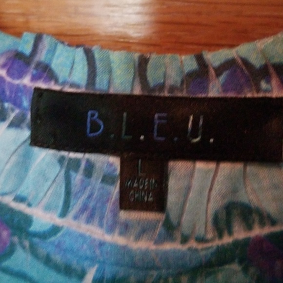 B.L.E. U. | Tops | Gorgeous Bejeweled Top By Bleu | Poshmark